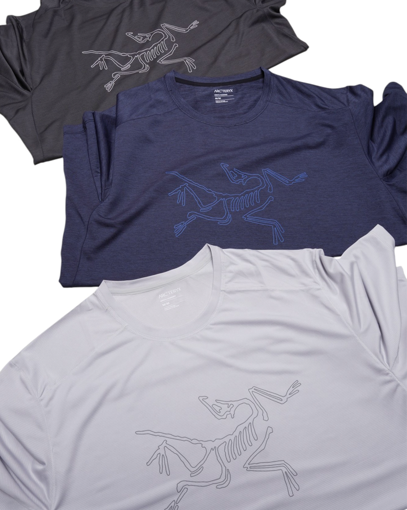 Футболка Arcteryx Cormac Logo T-Shirt Black - UNIFORM STORE