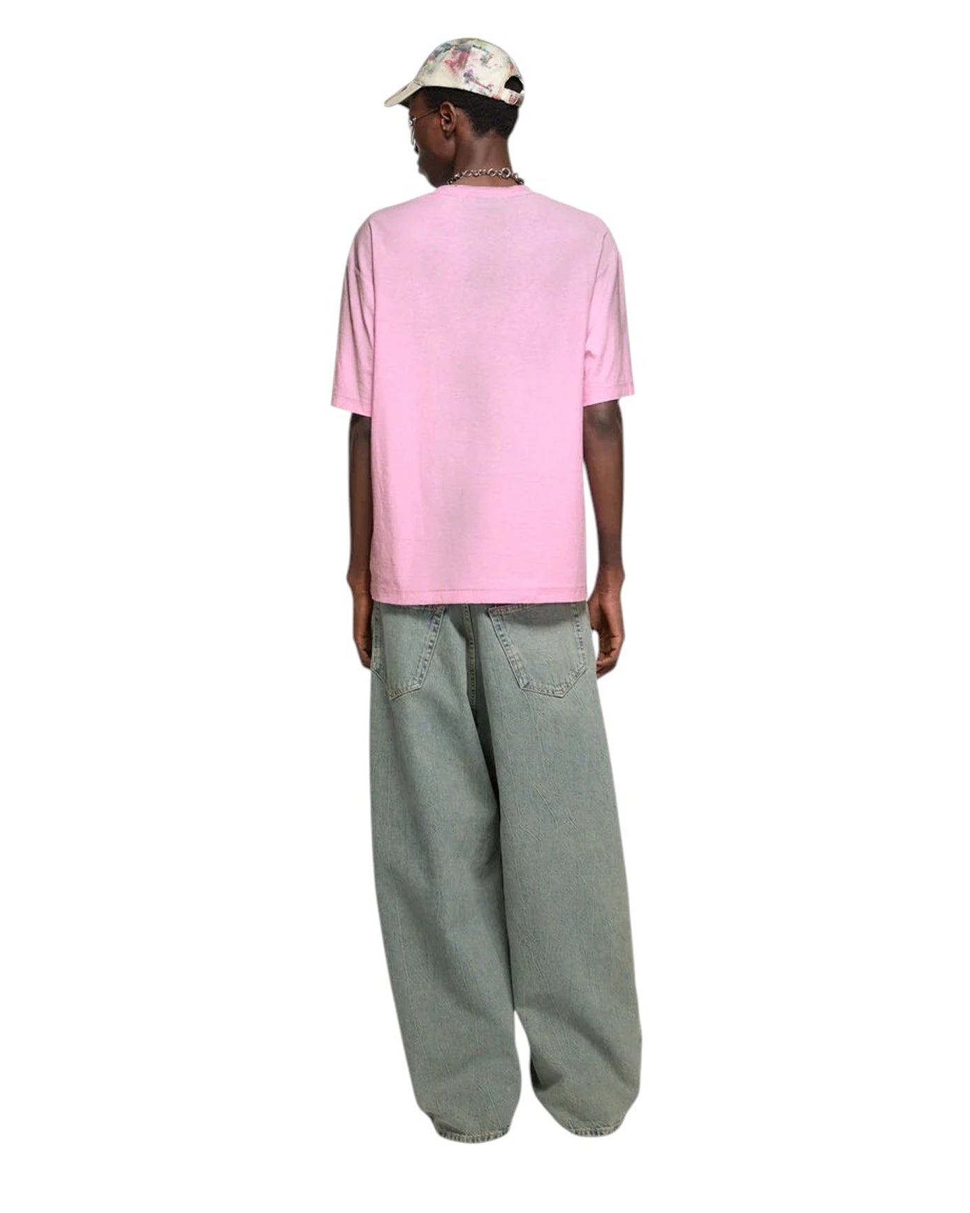Acne Studios Exford 1996 T-Shirt Cotton Candy Pink - UNIFORM STORE